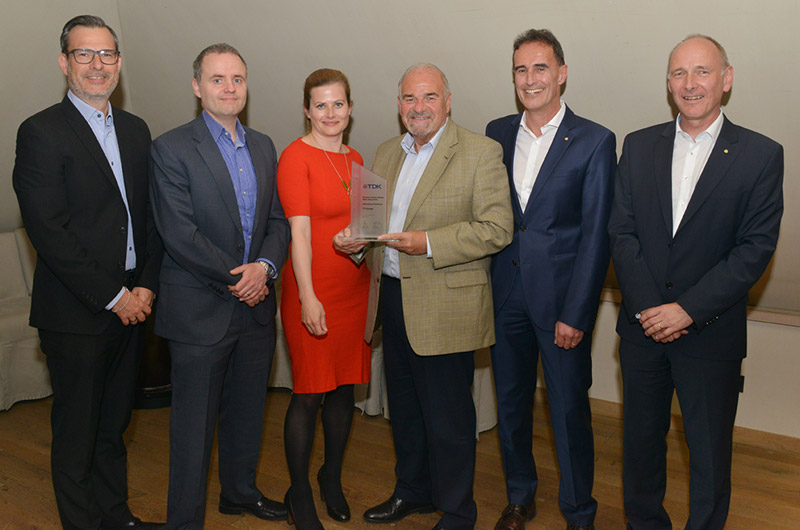 TTI, Inc. wins Silver in TDK’s European Distribution Awards | TTI Europe