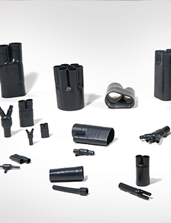Heat Shrinkable Moulded Shapes by HellermannTyton | TTI Europe