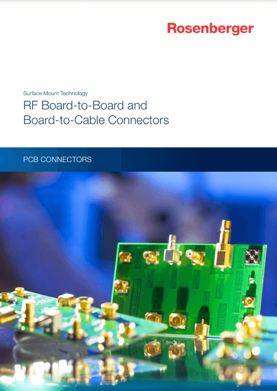 Rosenberger RF Board-to-Board and Board-to-Cable Connectors | TTI Europe